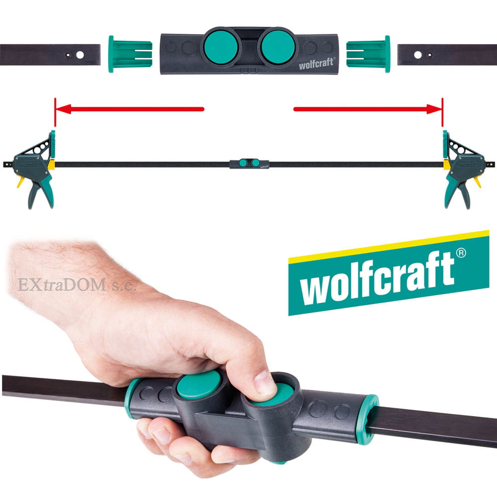 Adapter do łączenia ścisków jednoręcznych Wolfcraft 3038000 Świat Narzędzi